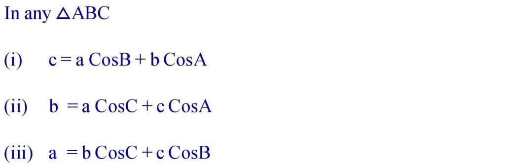 Properties Of Triangle Formula