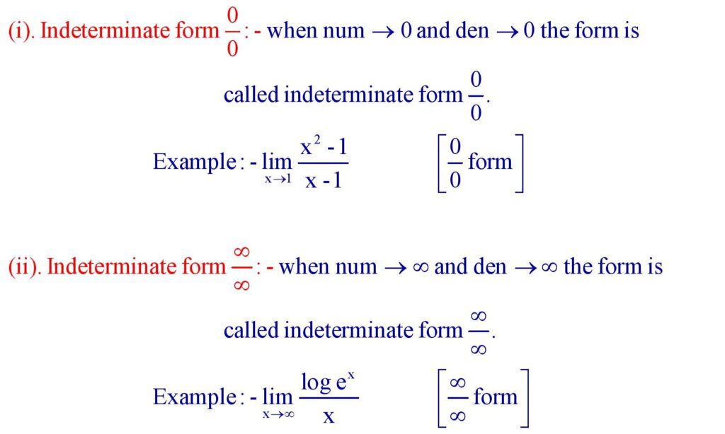 Limits Formula » Formula In Maths