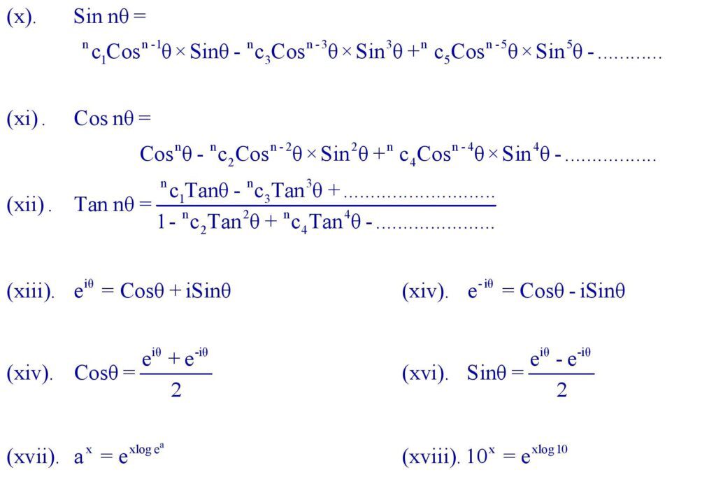 Limits Formula » Formula In Maths
