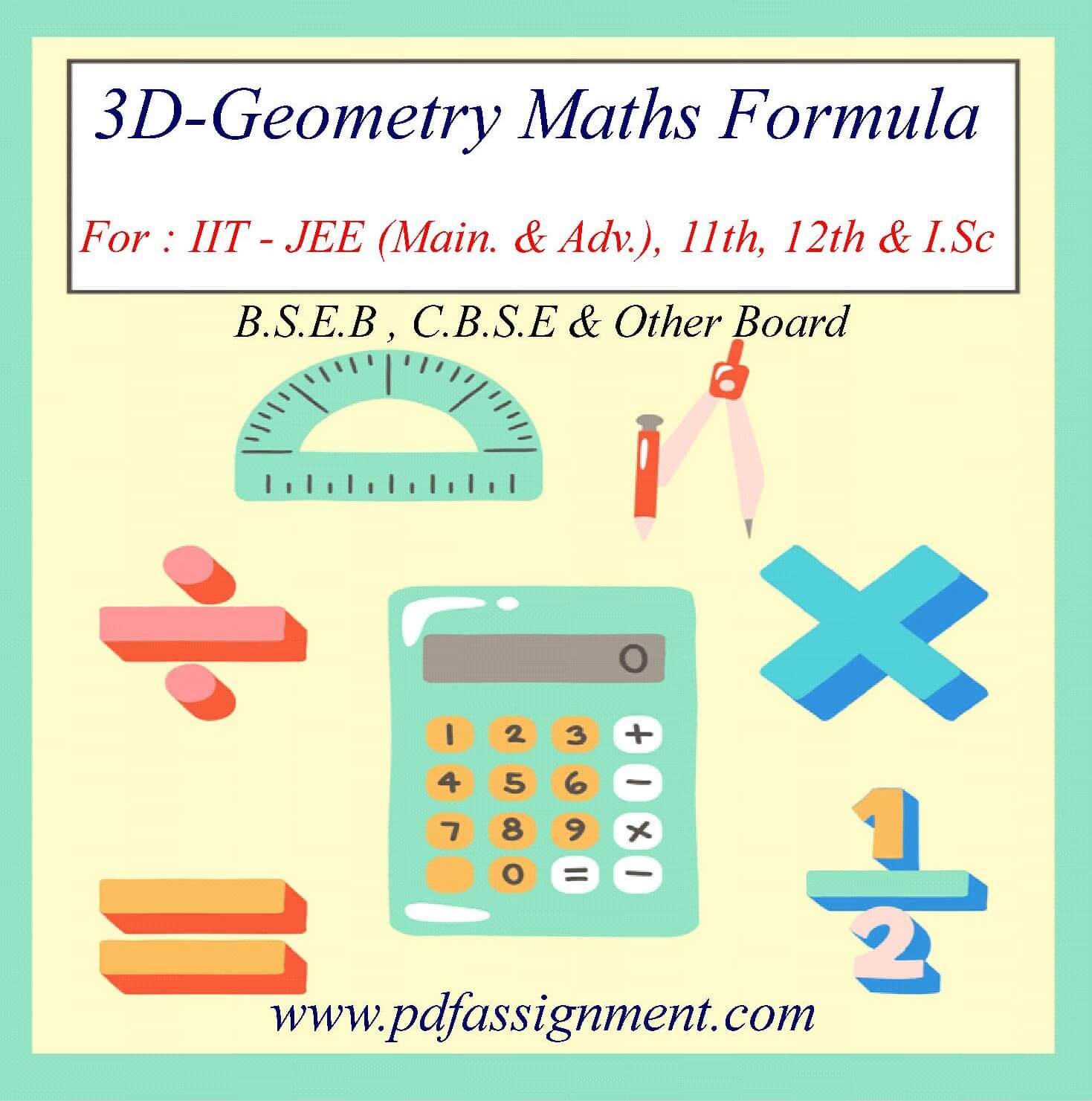 Formula Books » Formula In Maths