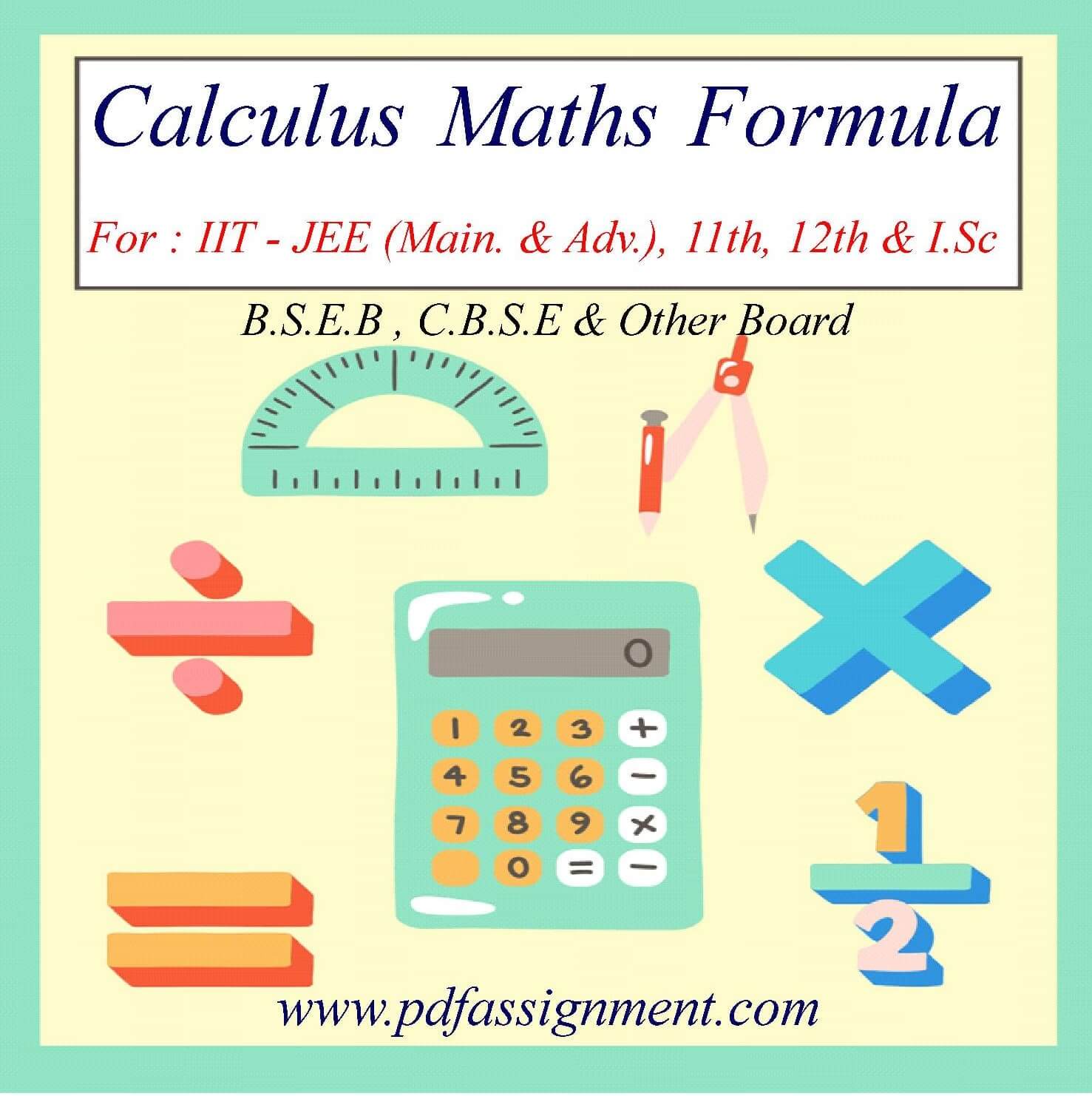 Formula Books » Formula In Maths
